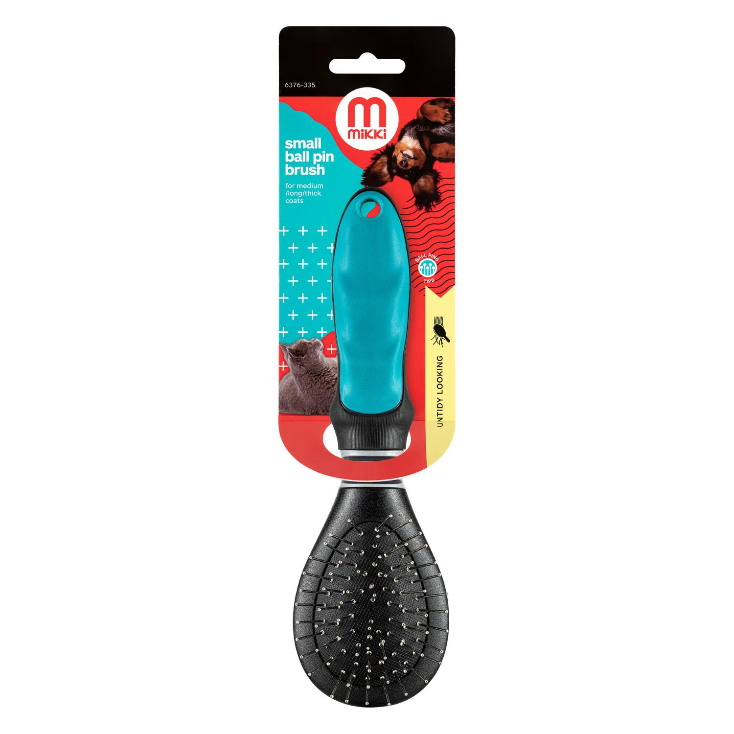 Classic Ball Pin Brush - Small - Mikki Pet