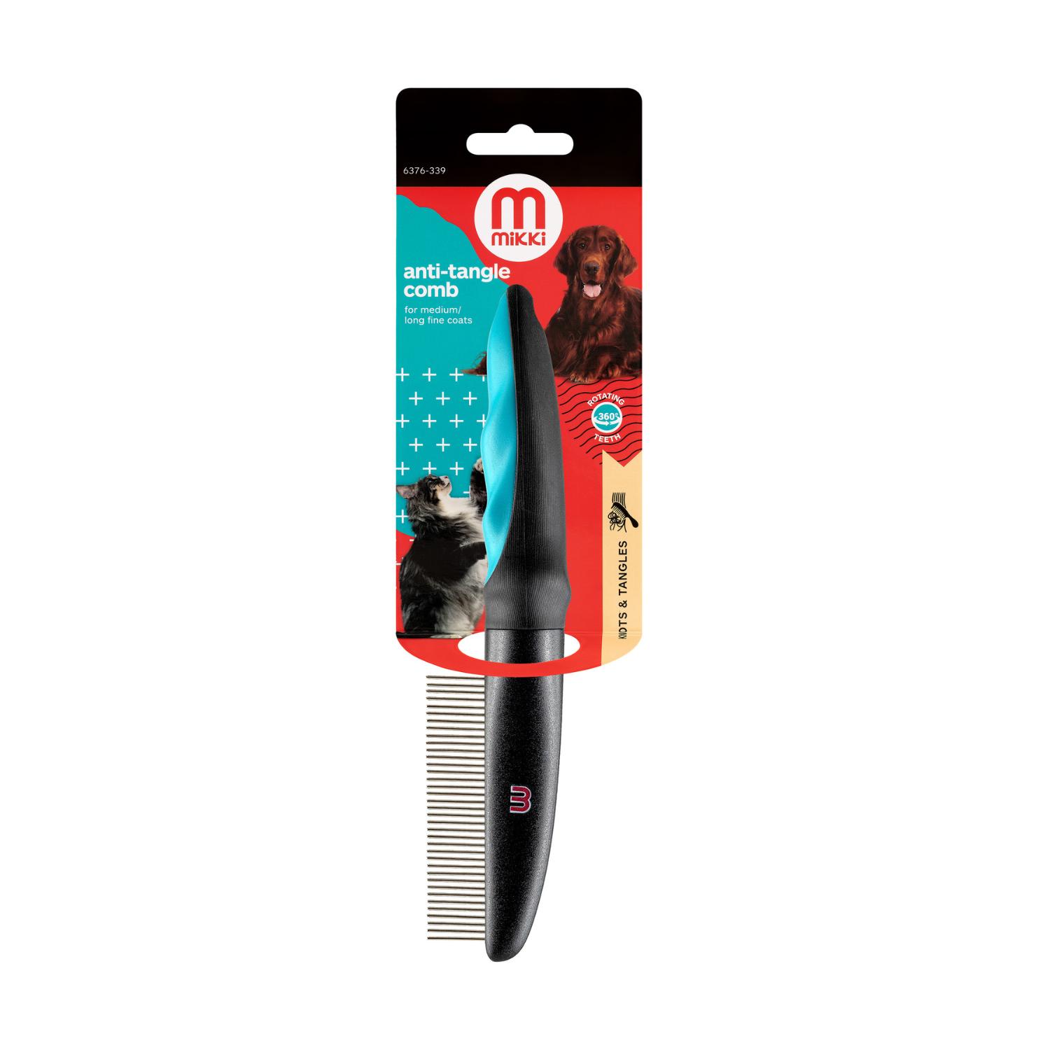 Classic Anti-Tangle Comb - Fine Coat - Mikki Pet